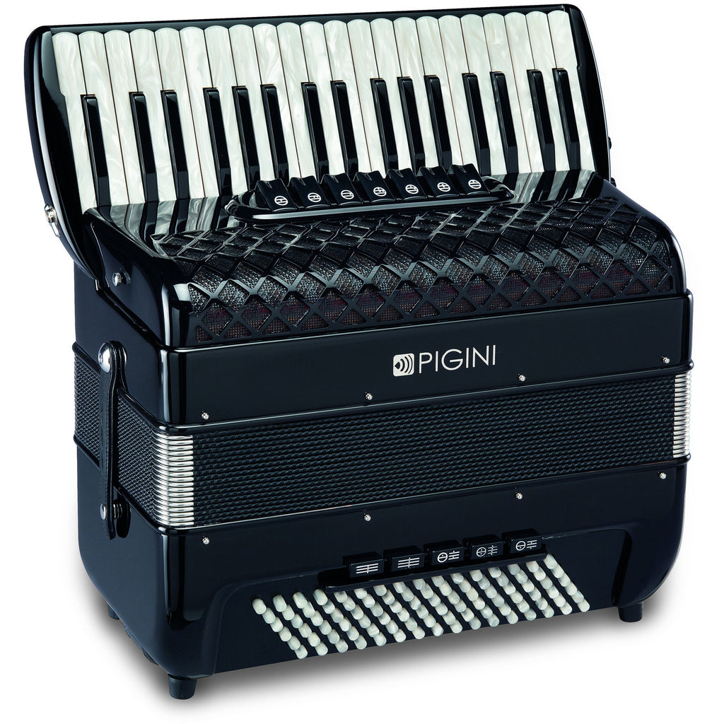 Pigini Convertor 37/P3 96 bass piano accordion – The Reed Lounge