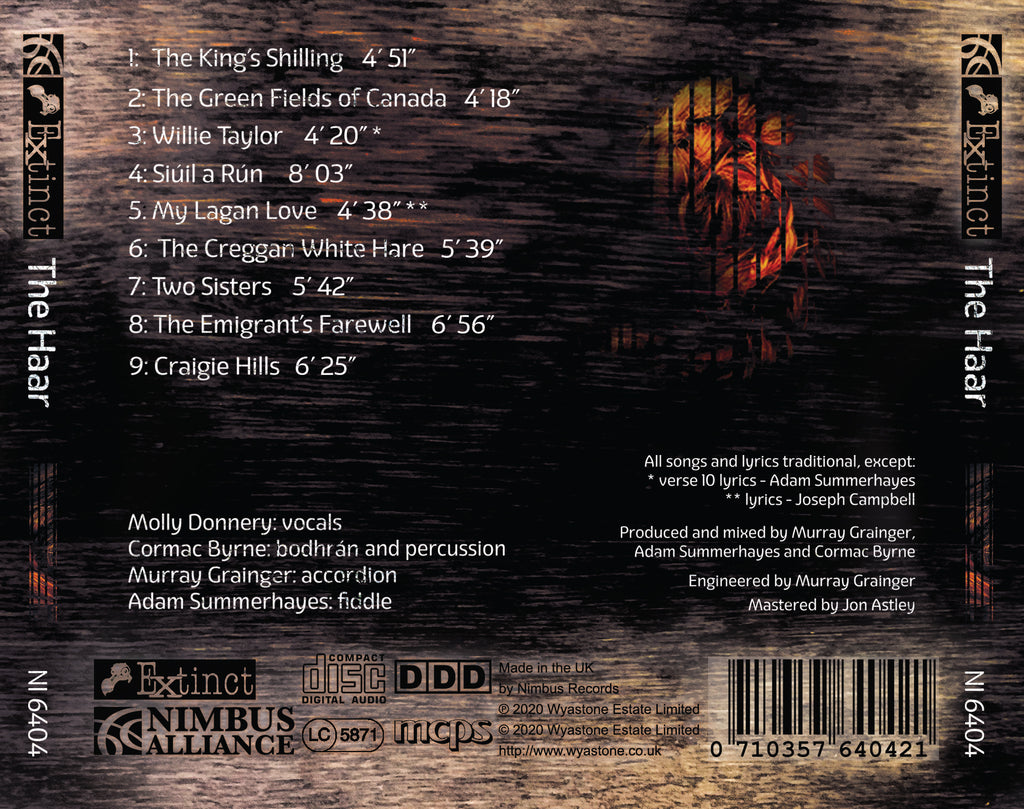 The Haar - CD Album from The Haar – The Reed Lounge